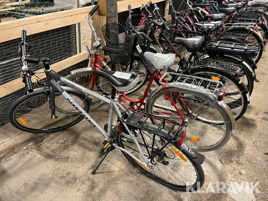 Cyklar, Gävle, Klaravik auktioner
