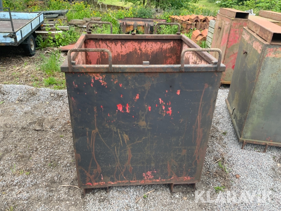 Avfallscontainer, Mörbylånga, Klaravik auktioner