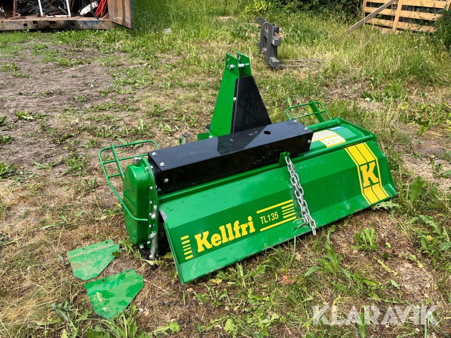 Rotorkultivator Kellfri TL 135, Norrtälje, Klaravik auktione