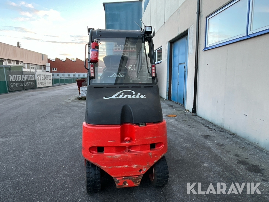 Motviktstruck Linde E30-03/600, Skurup, Klaravik auktioner