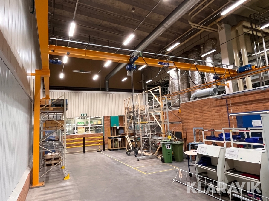 Traverskran ABUS, Skövde, Klaravik auktioner