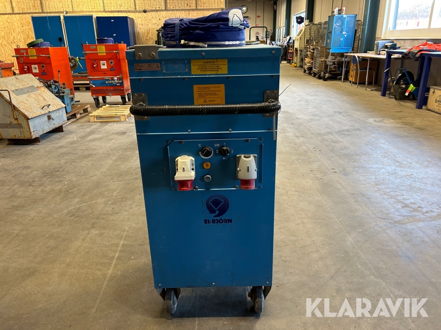 Varmluftsfläkt El-Björn TF 18EL, Ängelholm, Klaravik auktion