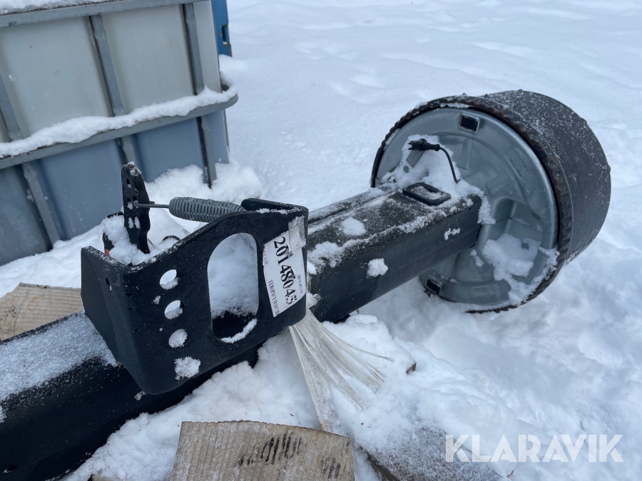 Axel till lastbilssläp BPV, Östersund, Klaravik auktioner