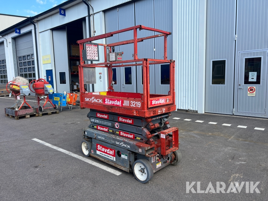Saxlift Skyjack 3219, Svalöv, Klaravik auktioner