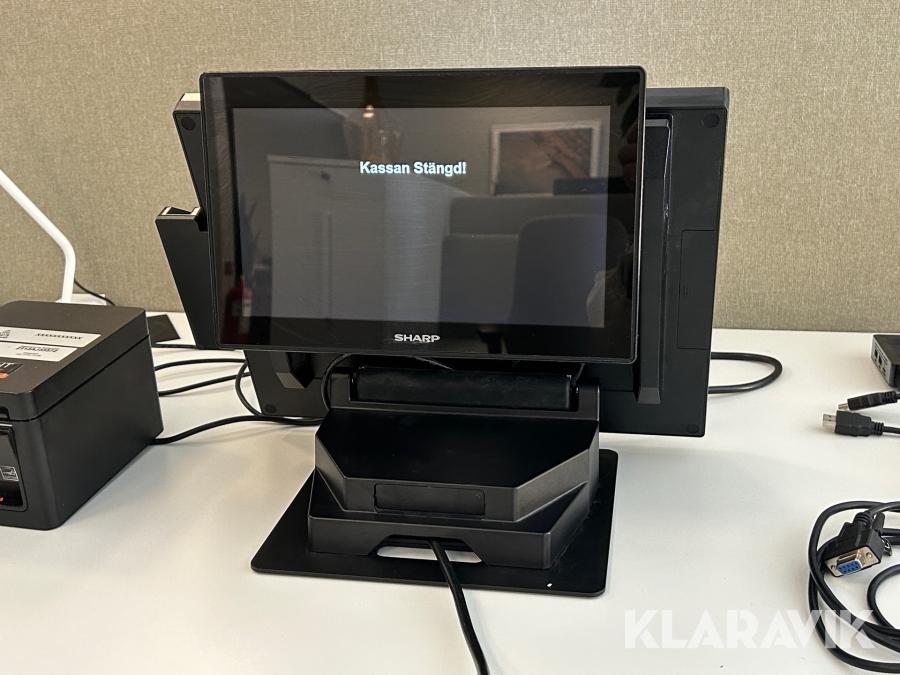 Kassasystem Sharp RZ-E3L5E-BK, Karlstad, Klaravik auktioner