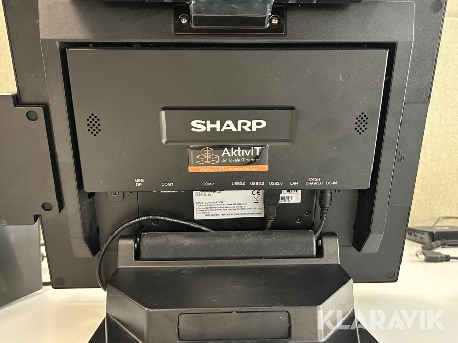 Kassasystem Sharp RZ-E3L5E-BK, Karlstad, Klaravik auktioner