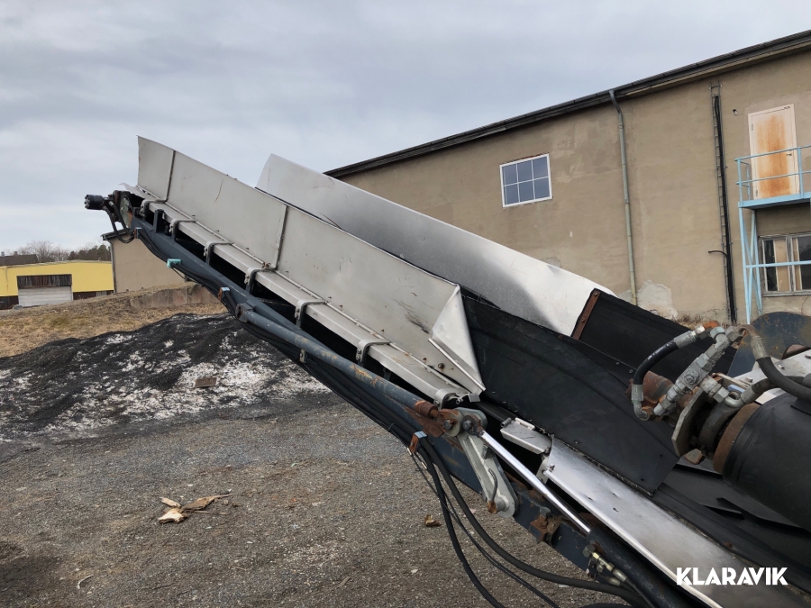 2-valskross Komptech Crambo 5000 På lastväxlarram