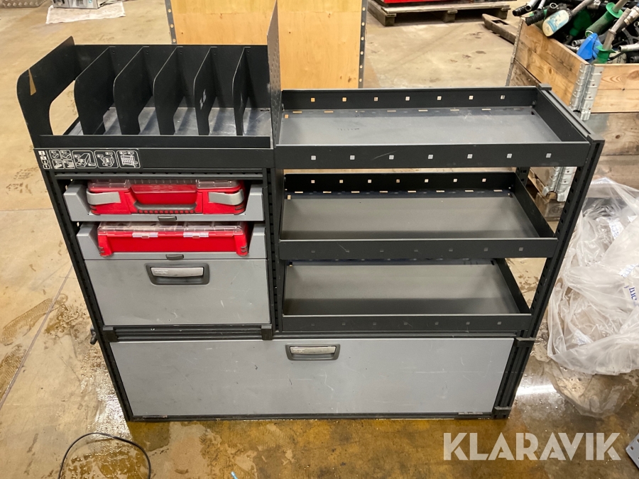 Verktygsinredning HH Modulsystem, Malmö, Klaravik auktioner