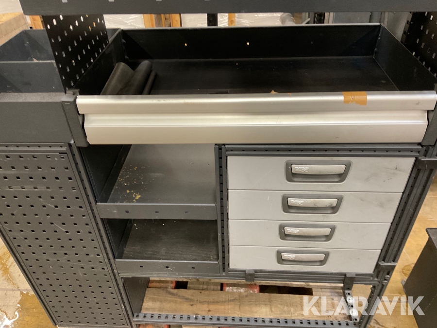 Verktygsinredning HH Modulsystem, Malmö, Klaravik auktioner