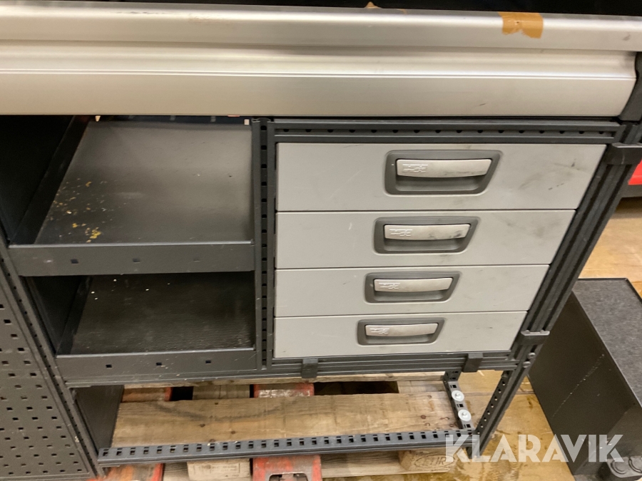 Verktygsinredning HH Modulsystem, Malmö, Klaravik auktioner