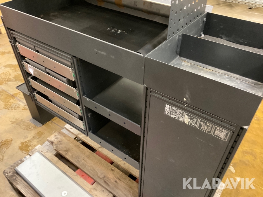 Verktygsinredning HH Modulsystem, Malmö, Klaravik auktioner