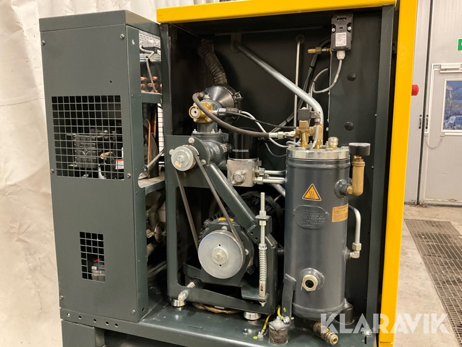 Skruvkompressor Keaser SM12, Umeå, Klaravik auktioner