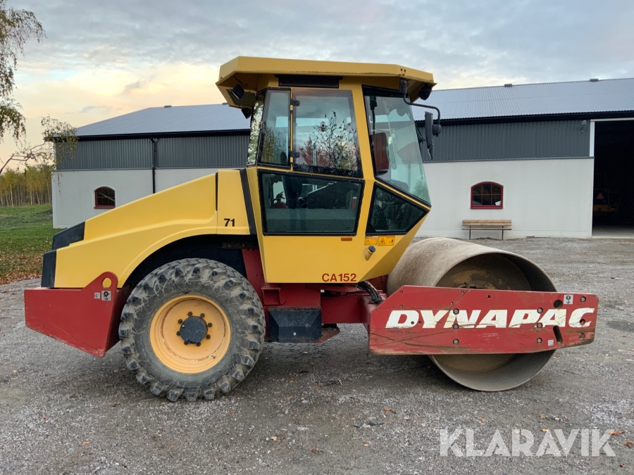 Envalsvält Dynapac CA152, Sjöbo, Klaravik auktioner