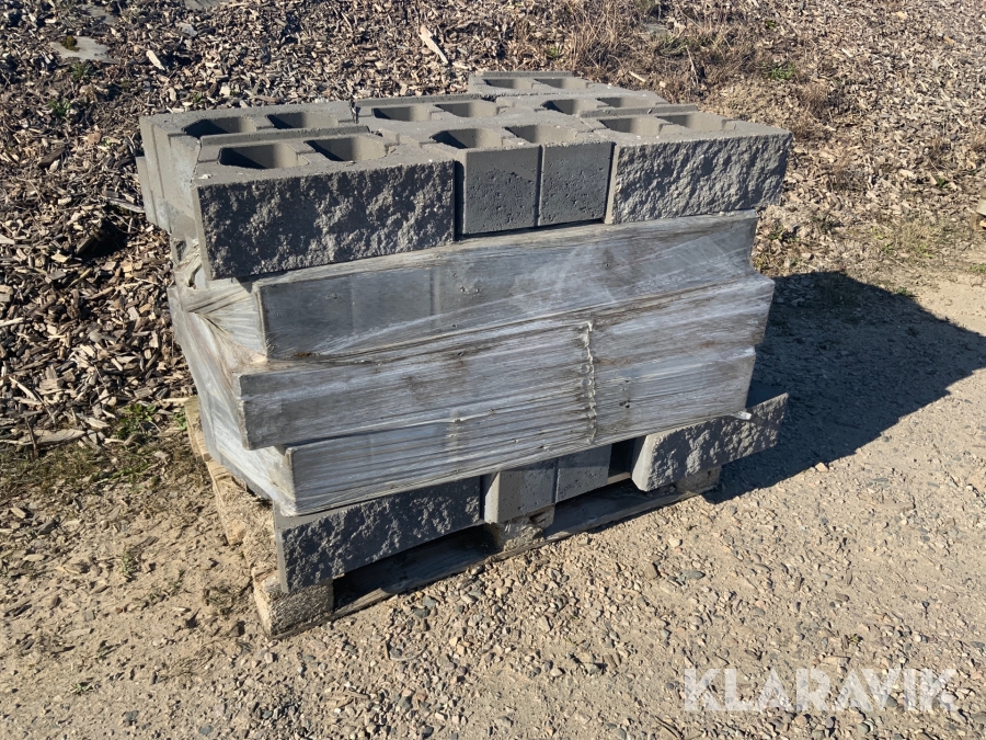 Block till mur Grafit, Tomelilla, Klaravik auktioner
