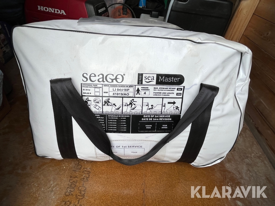 Räddningsflotte Seago, Norrtälje, Klaravik auktioner