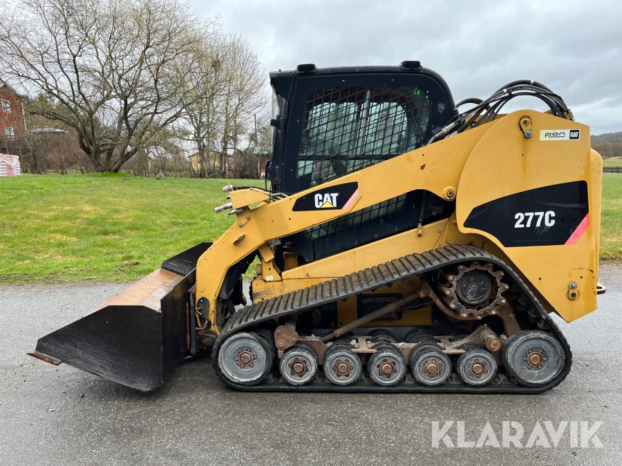 Kompaktlastare CAT 277C, Norrtälje, Klaravik auktioner