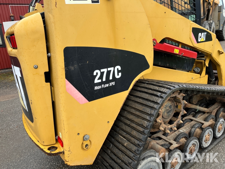 Kompaktlastare CAT 277C, Norrtälje, Klaravik auktioner