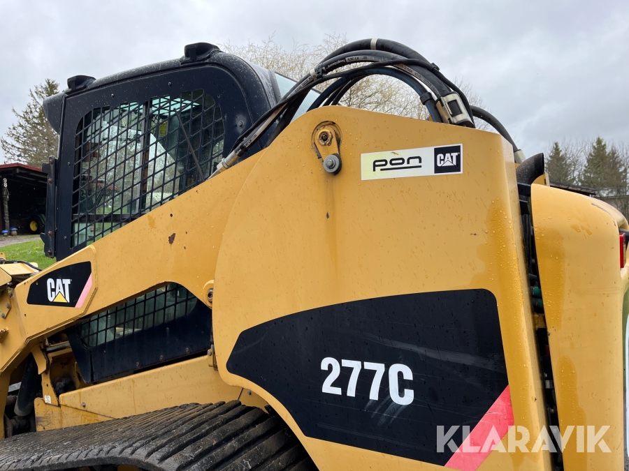 Kompaktlastare CAT 277C, Norrtälje, Klaravik auktioner
