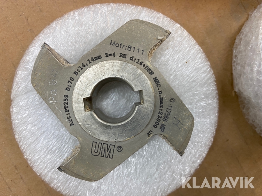 Klaravik Auktioner | Frässtål Unimerco 4 st