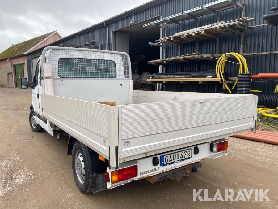 Lätt Lastbil Renault Master 2.5 dCi Pickup/Chassi, Båstad, K