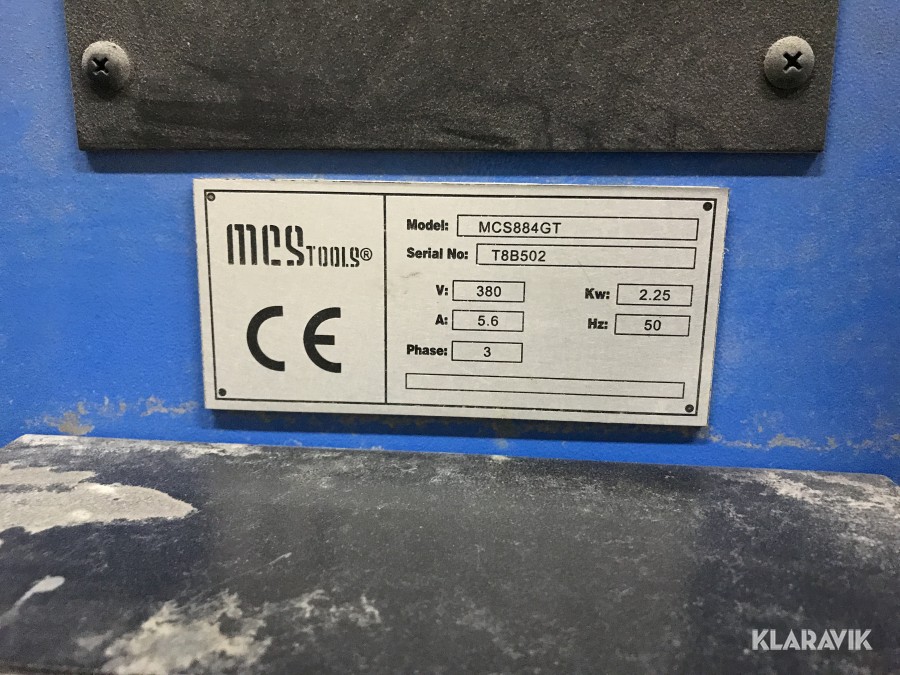 Däckmaskin MCS Tools 884GT