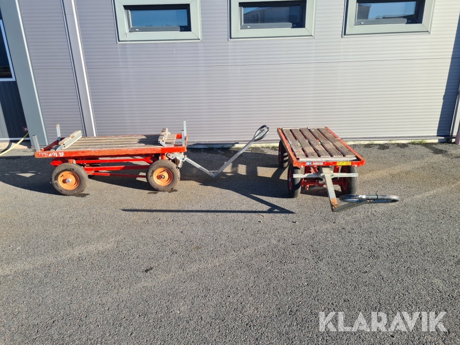 Materialvagn 2st Starke Arvid, Jönköping, Klaravik auktioner