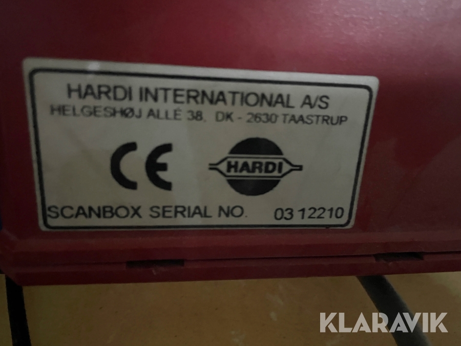 Ogrässpruta Hardi, Strömsund, Klaravik auktioner