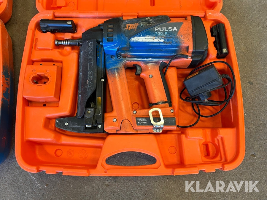 Bultpistol 2 st Spit Pulsa 700P, Gislaved, Klaravik auktione