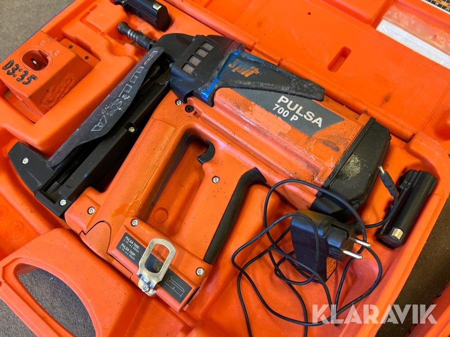 Bultpistol 2 st Spit Pulsa 700P, Gislaved, Klaravik auktione