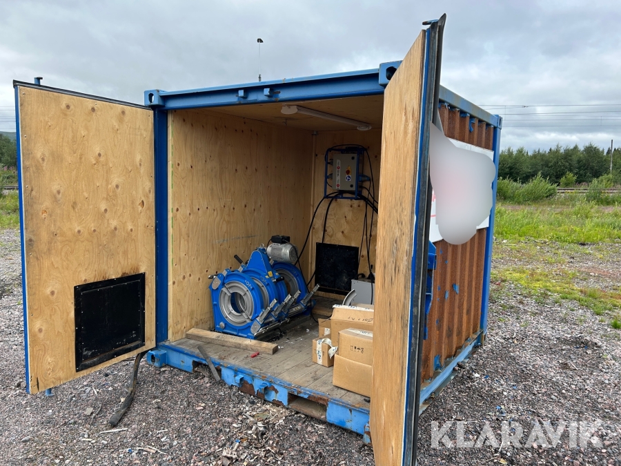 Komplett PE Stumsvets Omicron GF400, Gällivare, Klaravik auk