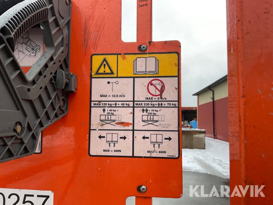 Saxlift JLG 1930 ES, Jönköping, Klaravik auktioner