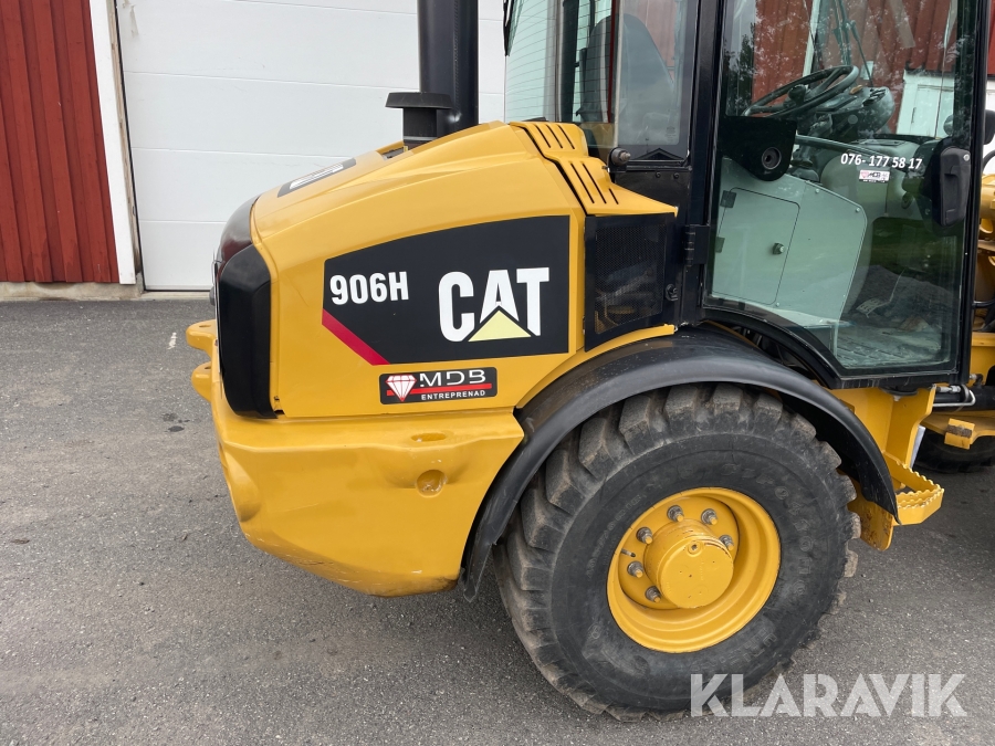 Hjullastare CAT 906H, Berg, Klaravik auktioner