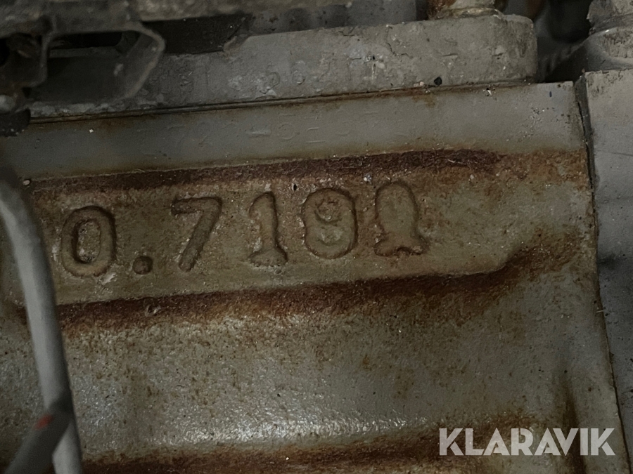 Motor med tank Kubota D722, Borlänge, Klaravik auktioner