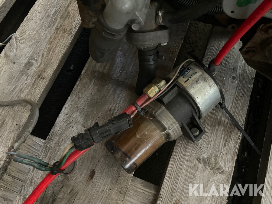 Motor med tank Kubota D722, Borlänge, Klaravik auktioner