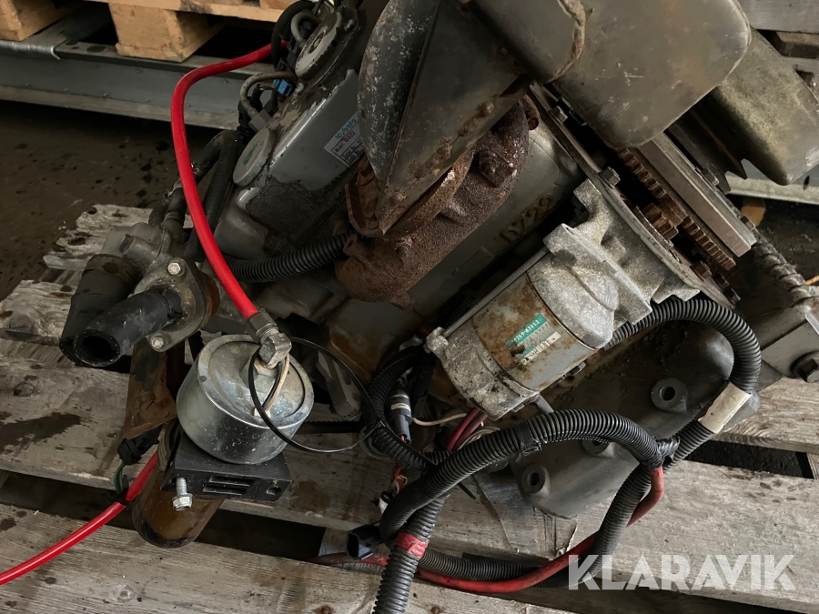 Motor med tank Kubota D722, Borlänge, Klaravik auktioner