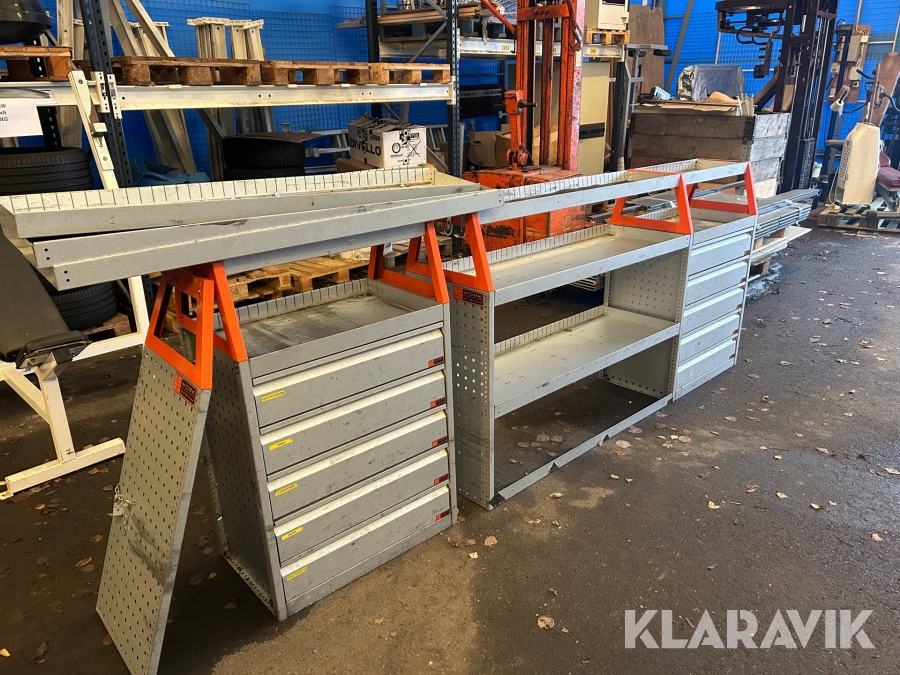 Skåpsinredning Work System , Västerås, Klaravik auktioner