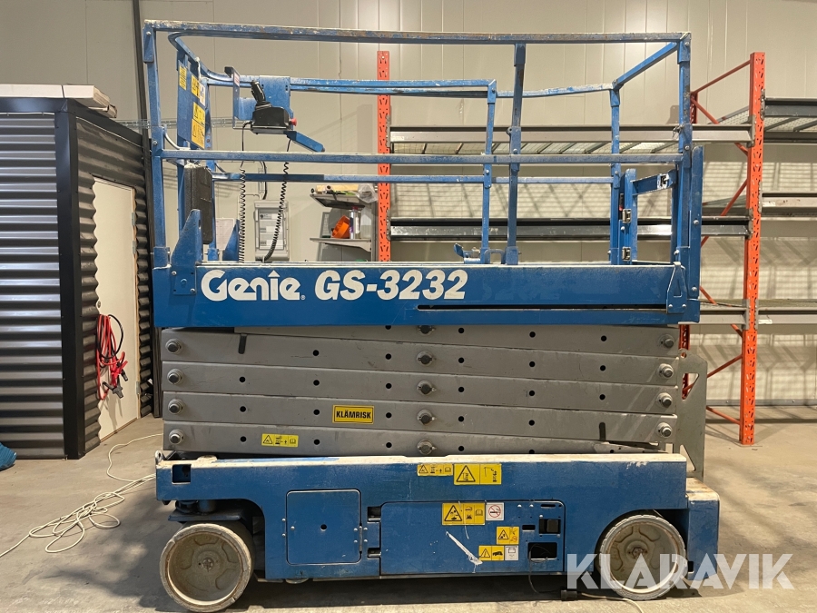 Saxlift Genie GS 3232, Färgelanda, Klaravik auktioner
