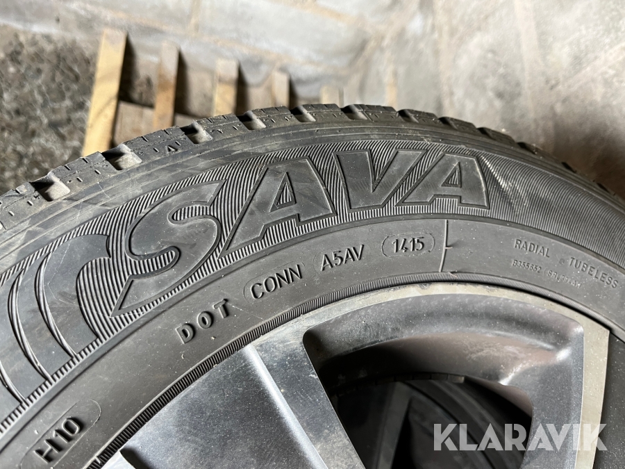 Sommardäck på Alufälg Sava, Hallsberg, Klaravik auktioner