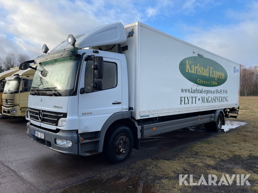 Lastbil Mercedes-Benz Atego 1222 L 4x2, Karlstad, Klaravik a