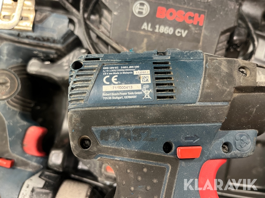 Skruvdragare / Mutterdragare Bosch, Halmstad, Klaravik aukti
