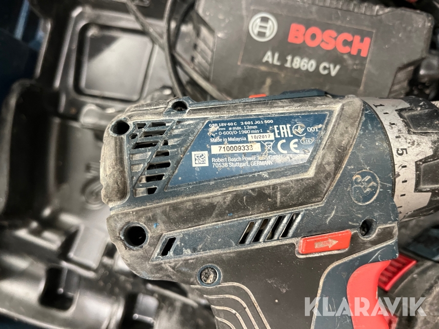 Skruvdragare / Mutterdragare Bosch, Halmstad, Klaravik aukti