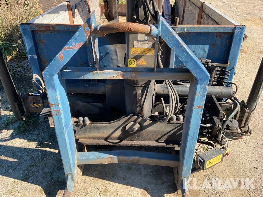 Kranflak Hiab XS 122 D-5 Duo, Nordanstig, Klaravik auktioner