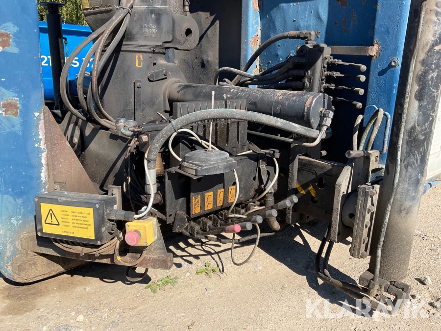 Kranflak Hiab XS 122 D-5 Duo, Nordanstig, Klaravik auktioner