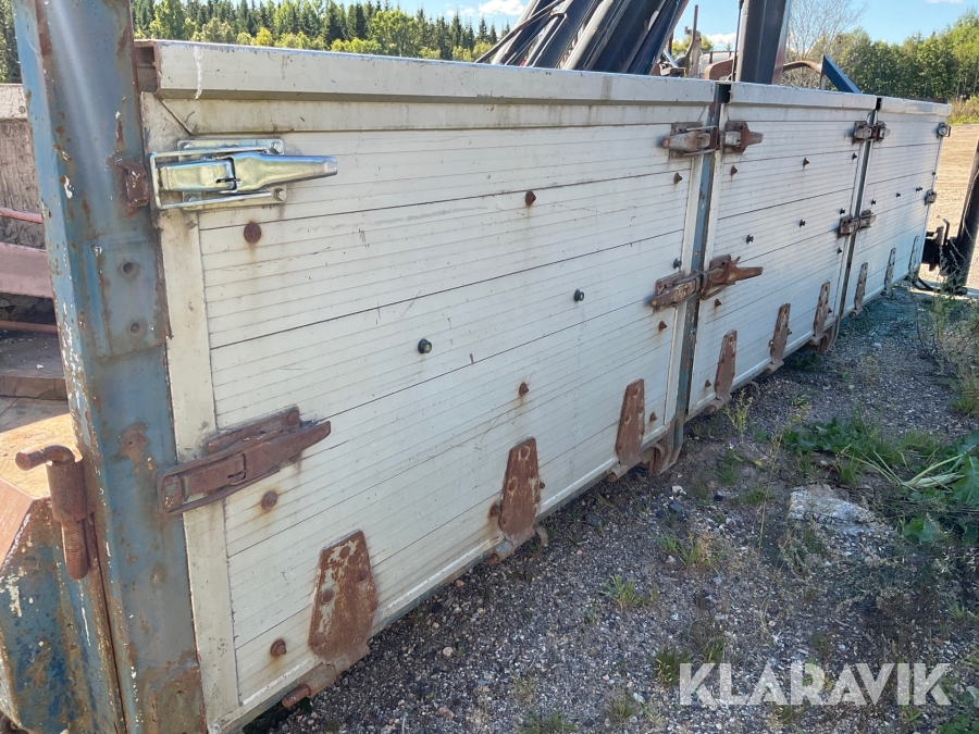 Kranflak Hiab XS 122 D-5 Duo, Nordanstig, Klaravik auktioner