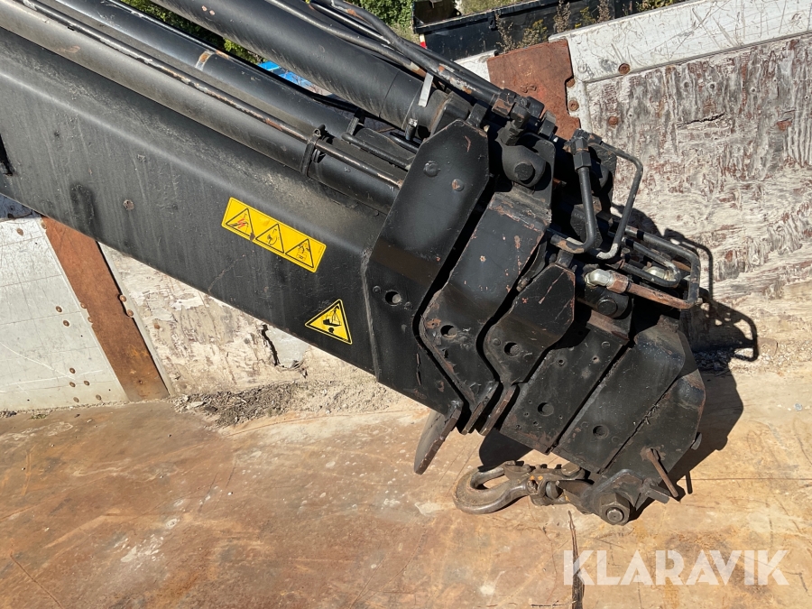 Kranflak Hiab XS 122 D-5 Duo, Nordanstig, Klaravik auktioner