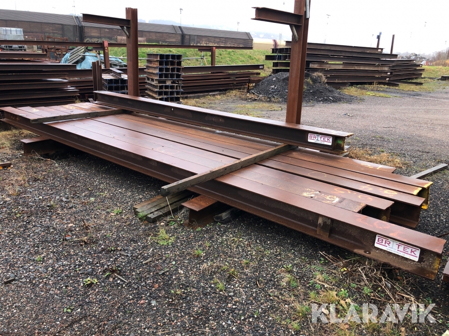 Klaravik Auktioner | Stålbalk HE220B 9st
