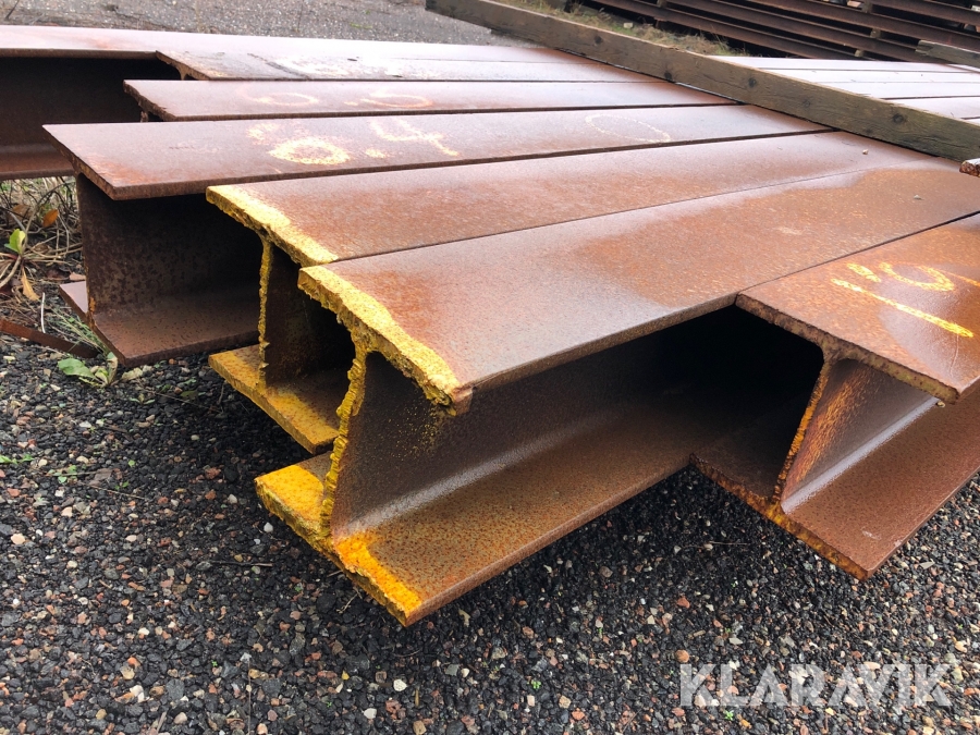 Klaravik Auktioner | Stålbalk HE220B 9st