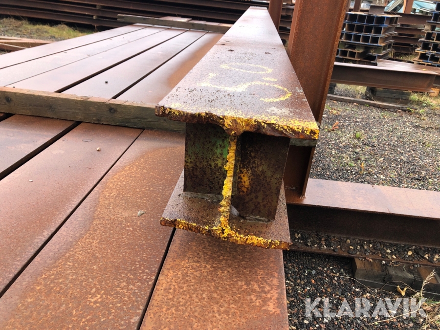 Klaravik Auktioner | Stålbalk HE220B 9st