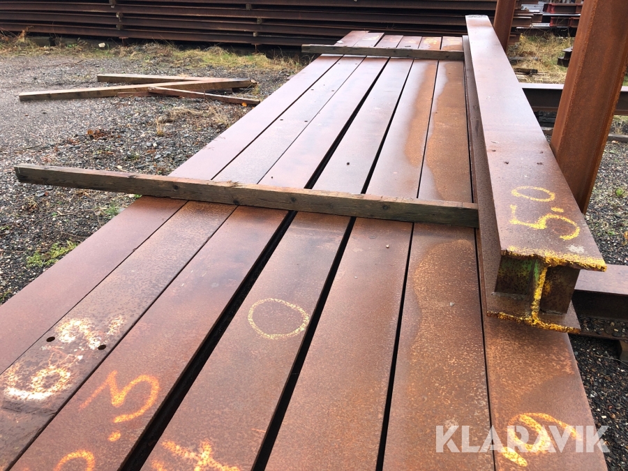 Klaravik Auktioner | Stålbalk HE220B 9st