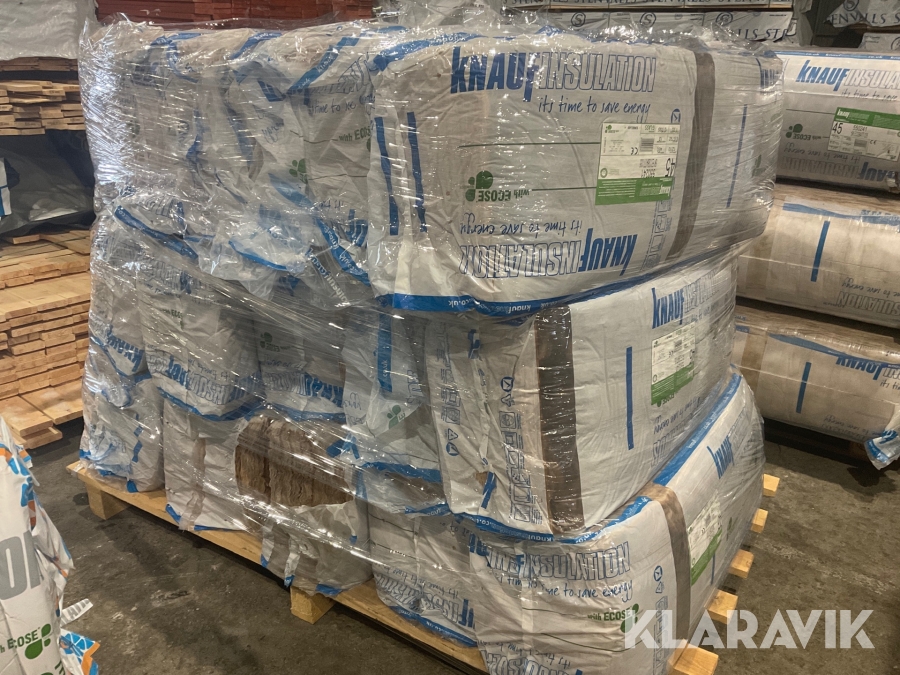 Isolering Knauf Ecobatt, Luleå, Klaravik auktioner
